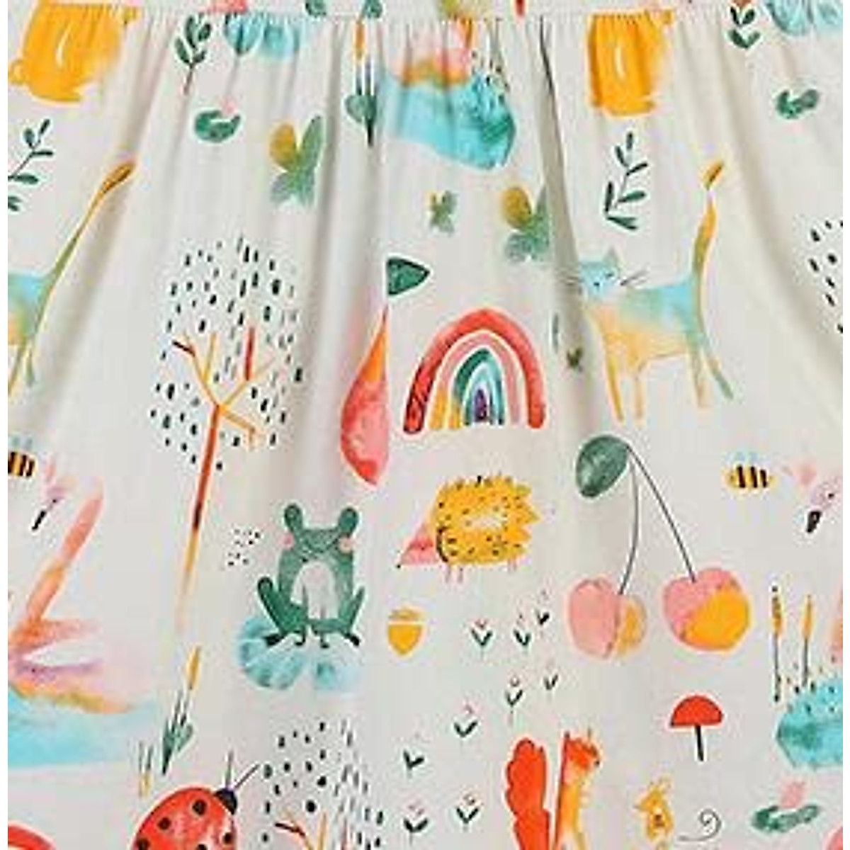 warmstraw Infant Girls A-line Summer Dress Sundress Clothes Outfits Cotton Princess Cartoon Comfort Dresses Beach Holiday Skirt Animal Pattern 2-3T