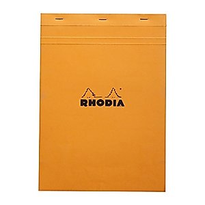 Rhodia Notepads Graph Orange 8-1/4X11-3/4