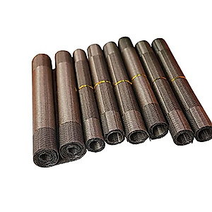 Placemats with Table Runner Sets Place Mats, Woven Crossweave Placemat Vinyl Kitchen Tablemat, Washable PVC Table Mats for Dining Table, Parties, Farmhouse, Thanksgiving, Christmas & Gathering (Brown)