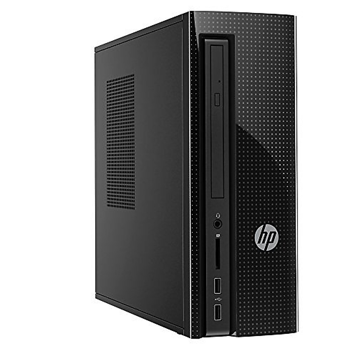HP 260-A010 Premium Slimline Desktop - Intel Quad-Core Pentium J3710 up to 2.64GHz, 4GB RAM, 1TB HDD, DVD, 802.11bgn, Bluetooth 4.0, HDMI, USB 3.0, Windows 10 Home (Renewed)