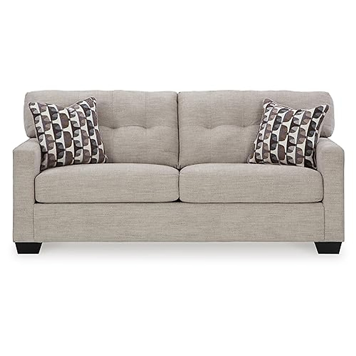 Signature Design by Ashley Mahoney Sofa Sleeper, Full Sofabed, 75"W x 38"D x 37"H, Beige