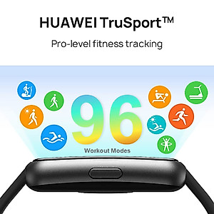 Huawei Band 7 (2022) 1.47” Amoled Display | Long Battery Life - Graphite Black