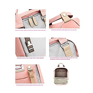 Hopecn Anti-Theft Backpack Convertible Backpack Purse Tote Bag for Women Laptop Backpack Travel Casual Daypack with USB Port