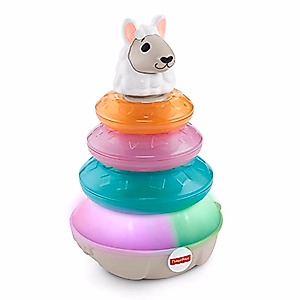 Fisher-Price Linkimals Lights & Colors Llama, Multi Color
