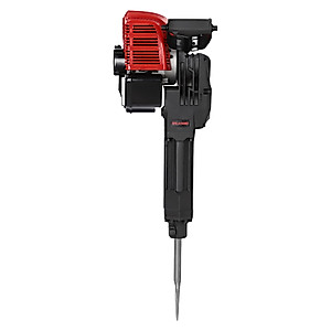 Gasoline Demolition Jack Hammer, 52cc 2in1 Gasoline Concrete Breaker Drill 2 Stroke Gas Powered Demolition Jack Hammer Concrete Breaker Punch Drill Jack Hammer with 2 Chisels for Heavy Concrete