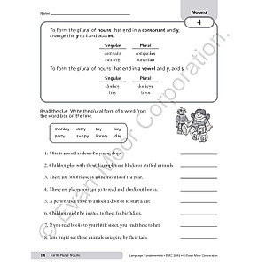 Language Fundamentals, Grade 4