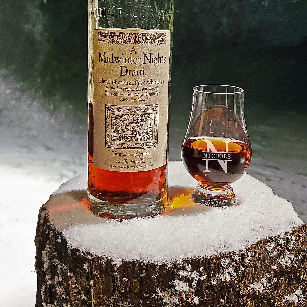 HomeWetBar Personalized Glencairn Whiskey Glass Engraved Whisky Glass