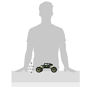 Click N' Play Remote Control Car 4WD Off Road Rock Crawler Vehicle 2.4 GHz, Green