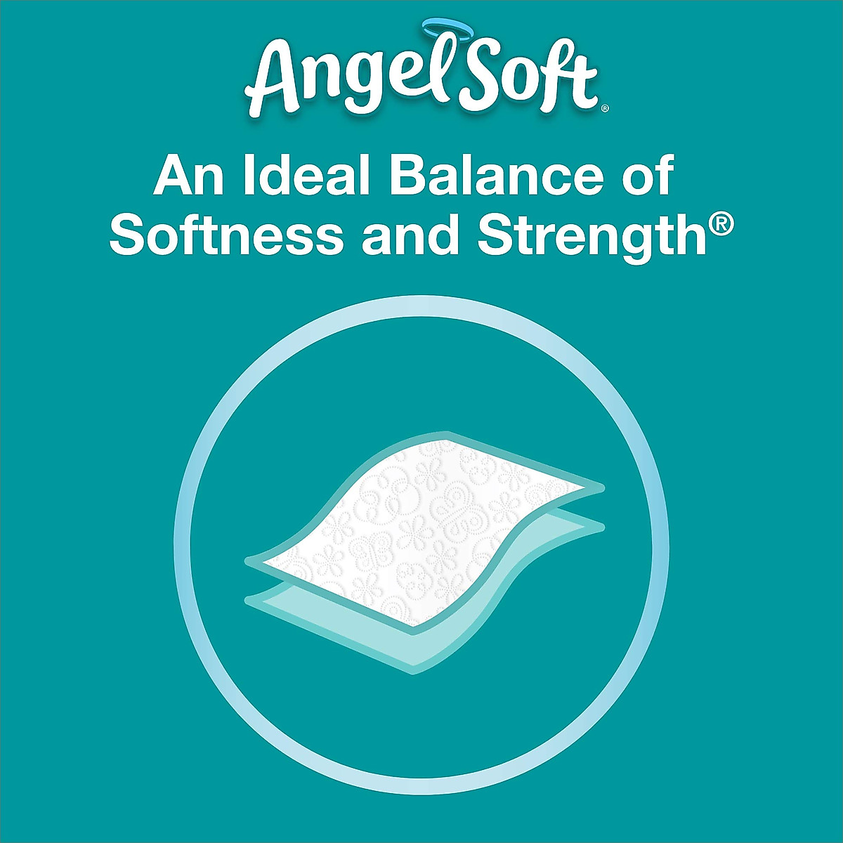 Angel Soft® Toilet Paper, 2-Ply Bath Tissue, 9 Rolls (pack of 4)