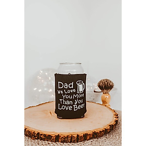 Funny Birthday Gift for Dad from Kid Son Daughter Idea Beer Can Holder Bottle Opener (Can Holder)