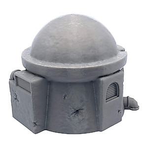 EnderToys Galactic Legion Desert Planet Huts, 3D Printed Tabletop RPG Scenery and Wargame Terrain for 28mm Miniatures