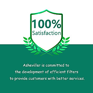 Asheviller TT-AP005 Filter Replacement, Compatible with TaoTronics TT-AP005 Air Purifier, 3-in-1 Pre-Filter, H13 Grade True HEPA and Activated Carbon Filter, 2 Pack