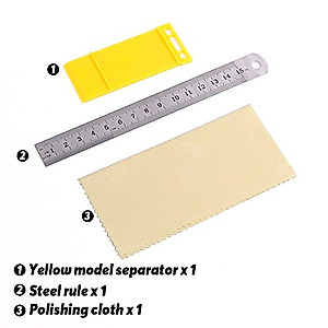Rustark 16Pcs Basic Model Tools Set Modeler Building Kit for Gundam Car Model Assemble Building