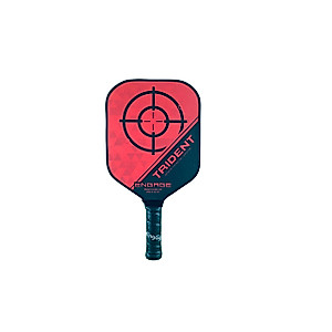 Engage Pickleball Trident Pickleball Paddle - Pickleball Paddles with Polymer Core - USAPA Approved Pickleball Paddles Pickleball Rackets for Adults - Standard (Red Horizon)