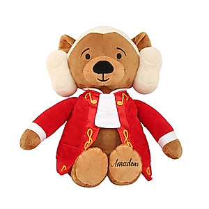 Vosego Amadeus Mozart Virtuoso Bear, 40 mins Classical Music for Babies, Educational Toy for Infants Kids Adults