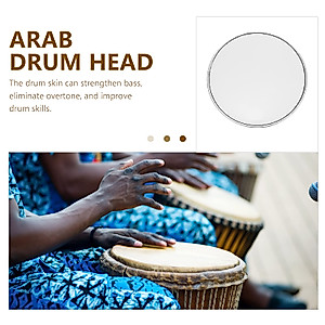 Drum Skin Drum Player 10-inch Drum Head PET Film Drum Skin Replacement