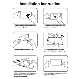 MoKo Anti Blue Light Screen Protector for Amazon All-New Kindle Fire 7 Tablet, (2022 Release -12th Generation) Latest Model 7", [2-Pack] Eye Protection Premium PET Film Screen Protector, Blue