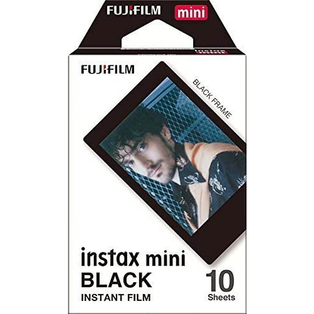 Fujifilm Instax Mini Instant Film 4-PACK BUNDLE SET , Monochrome ( 10 x 2 ) + Black Frame ( 10 x 2 ) 90 8 70 7s 50s 25 300 Camera SP-1 Printer