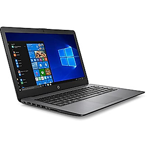 HP Stream Laptop 14-cb119ds 14" Intel Celeron N4020, Intel UHD Graphics, 4 GB DDR4 RAM, 64 GB eMMC Storage, Windows Home 11 in S Mode, Brilliant Black (Renewed)