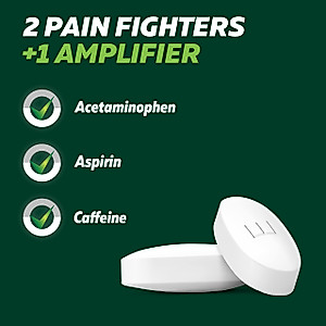 Excedrin Extra Strength Pain Relief Caplets – Headache Relief – 100 Count