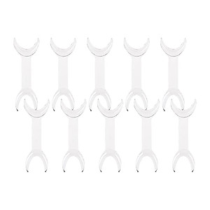 Tazrigo 10pcs Large Dental Double-headed T-Shape Intraoral Cheek Lip Retractor Openers