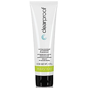 Mary Kay Clear Proof Acne Clarifying Cleansing Gel 4.5 Oz (127g.)