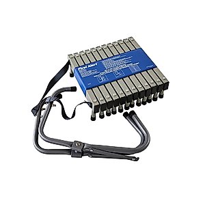 First Alert Two-Story Fire Escape Ladder, Steel, Anti-Slip, EL52-2, Black