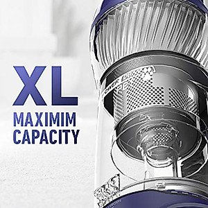 Hoover Power Drive Bagless Multi Floor Upright Vacuum Cleaner with Swivel Steering, for Pet Hair, UH74210M, Purple