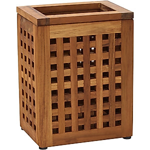 AquaTeak Grate Waste Basket