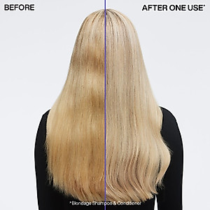 Redken Color Extend Blondage Color Depositing Purple Conditioner | Hair Toner For Blonde Hair | Neutralizes Brass & Moisturizes Hair | With Pure Violet Pigments