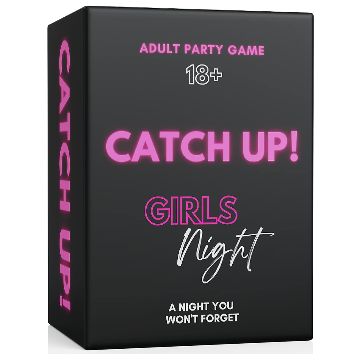 BLY Games Catch Up! Girls Night 18+ Party Game | Spicy Thought Provoking Conversation Starters for Fun Girls Nights, Bachelorette and Birthday Party