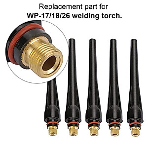 Welding Back Welding Supply for Welding Torch WP-17/18/26 Professional Welding Supplies(5pcs57Y02(long)) for torch long back back tappo posteriore 57y02 41v24 t