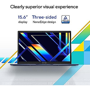ASUS 2023 Newest Vivobook 15 Laptop, 15.6 Inch FHD Display, Intel Core i3-1215U Processor, 12GB RAM, 256GB SSD, Intel UHD Graphics, WiFi, Bluetooth, Windows 11 Home in S Mode, Quiet Blue