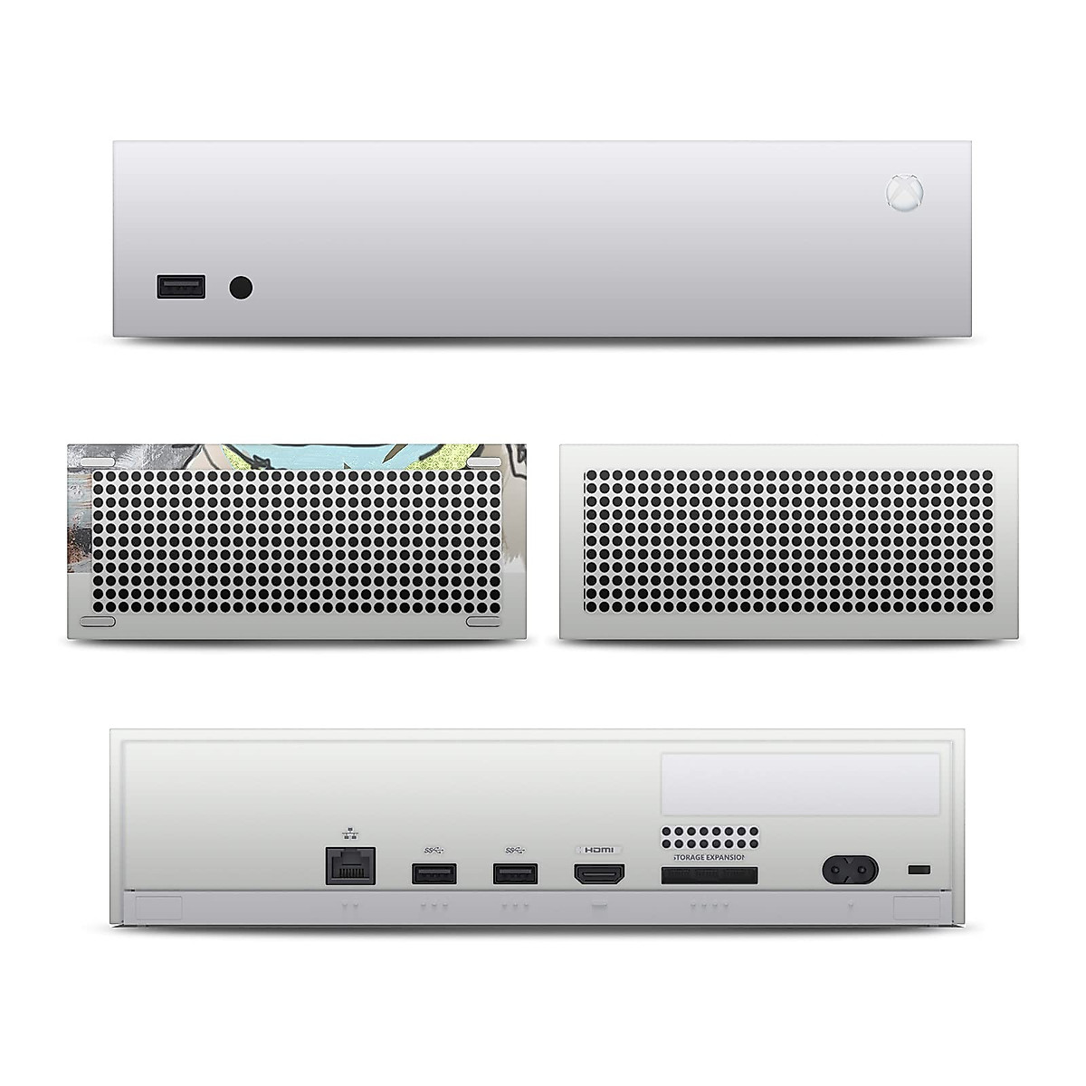 Head Case Designs Officially Licensed Michel Keck Pitbull Art Mix Vinyl Sticker Gaming Skin Case Cover Compatible with Xbox Series S Console