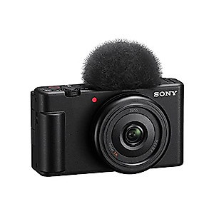 Sony ZV-1F Vlog Camera for Content Creators and Vloggers (Black) (Renewed)