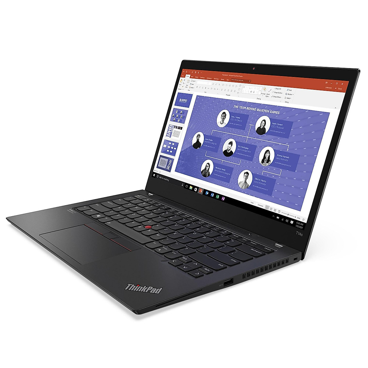 Lenovo ThinkPad T14s Business Laptop (Intel Core i7-1185G7 vPro, 32GB RAM, 1TB SSD, 14" FHD Touchscreen, 4G LTE) 14-Hr Battery, Backlit, Fingerprint, FHD Webcam, 3-Yr WRT, Wi-Fi 6, Win 11 Pro, Black