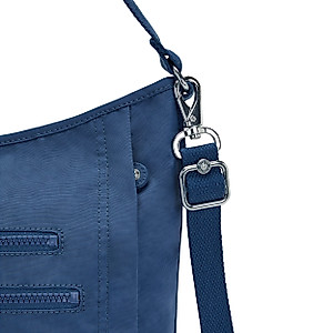 Kipling Women's Belammie Handbag, Organize Accessories, Spacious Interior, Removable Shoulder Strap, Nylon Travel Bag