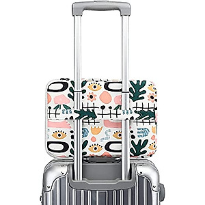 SANFAN 360° Protective Laptop Sleeve Case Bag,Laptop Cover with Handle and Luggage Strap for MacBook Pro 14 inch,Surface Laptop 14.4 inch and 14 inch Laptop