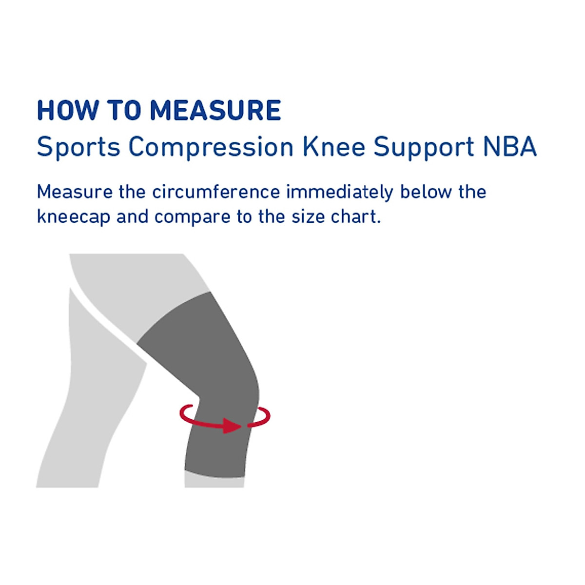 Bauerfeind Sports Compression Knee Support NBA - Lightweight Design with Gripping Zones for Basketball Knee Pain Relief & Performance with Team Designs (Black, L)