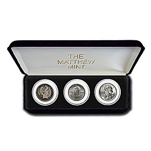 Barber, Walking Liberty, and Washington Quarter Coin Set