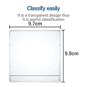 ELECOM PK-10 FD Plastic Case (Quantity: 10 Pieces)