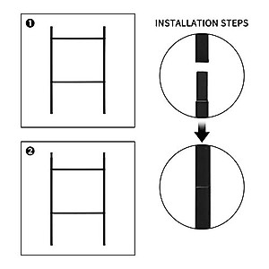Marble Field Square Standing Towel Rack, 4-Layer Metal Towel Rack, Wall Storage Rack, Bathroom Decoration, Black
