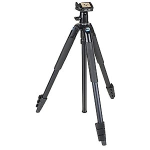 SLIK Sprint PRO III Travel Tripod w/SBH-100 Ball Head for Mirrorless/DSLR Sony Nikon Canon Fuji Cameras and More - Black (611-889)