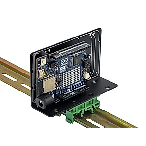 DIN Rail Mount Bracket for Raspberry Pi 1A+ 1B+ 2B 3B 3B+ 4B Zero, UNO Mega-2560 BeagleBone Black