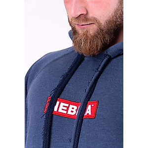 NEBBIA Red Label Hoodie 149 Dark Blue