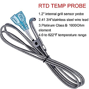 G2 Control Board Compatible with Louisiana Grills , Digital Thermostat Control Board Kit with Meat Probe, Temperature Probe for Louisiana CS570 CS450 LG700 LG900 Grill Parts
