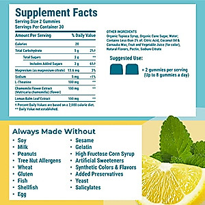 Stress Busters Gummies by Hyland's Naturals, Calm and Focus with L-Theanine, Chamomile and Lemon Balm, 60 Vegan Gummies (30 Days)