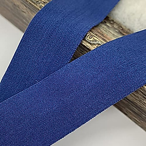 10/15/20/25mm 5yards Navy Blue Lace Trim Elastic Ribbon Fold Over Elastic Band for Sewing Lace Trim Waist Band
