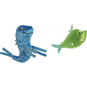 Aurora® Whimsical Dr. Seuss™ Dr. Seuss Fish Playset Stuffed Animal - Magical Storytelling - Literary Inspiration - Multicolor 8 Inches