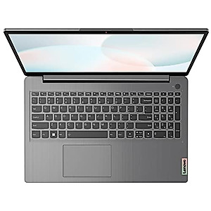 Lenovo 2023 IdeaPad3 15.6" FHD IPS Laptop PC AMD 6-Core Ryzen 5 5625U Radeon 7 Graphics 8GB DDR4 256GB M.2 NVMe SSD HDMI WiFi AX USB-C Backlit KB Fingerprint Grey Windows 11 Home w/ RE USB